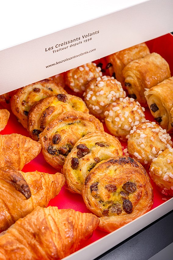 Assortiment de mini viennoiseries - LCV TRAITEUR